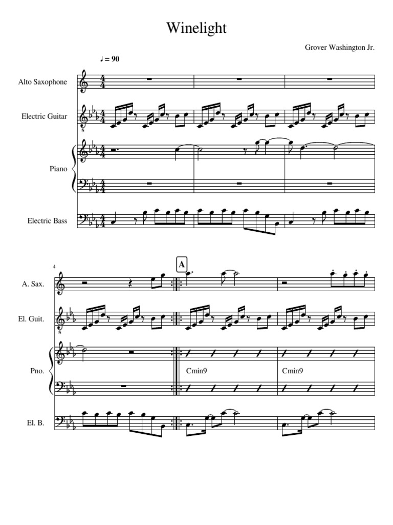 Winelight: Grover Washington Jr. | Sports | Unrest