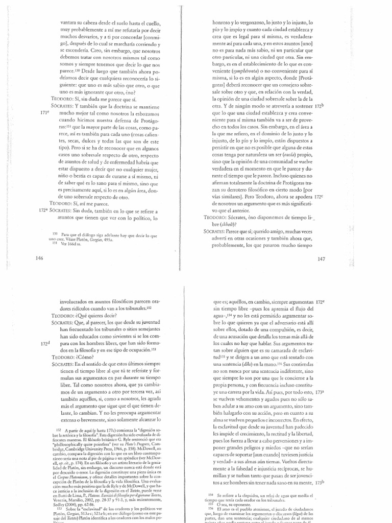 Teeteto Platón Pdf Platón Sócrates