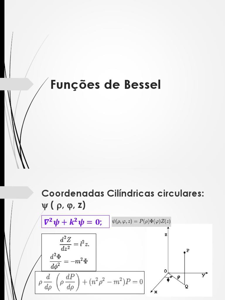 5 - Função de Bessel PDF | PDF | Equações | Funções e mapeamentos