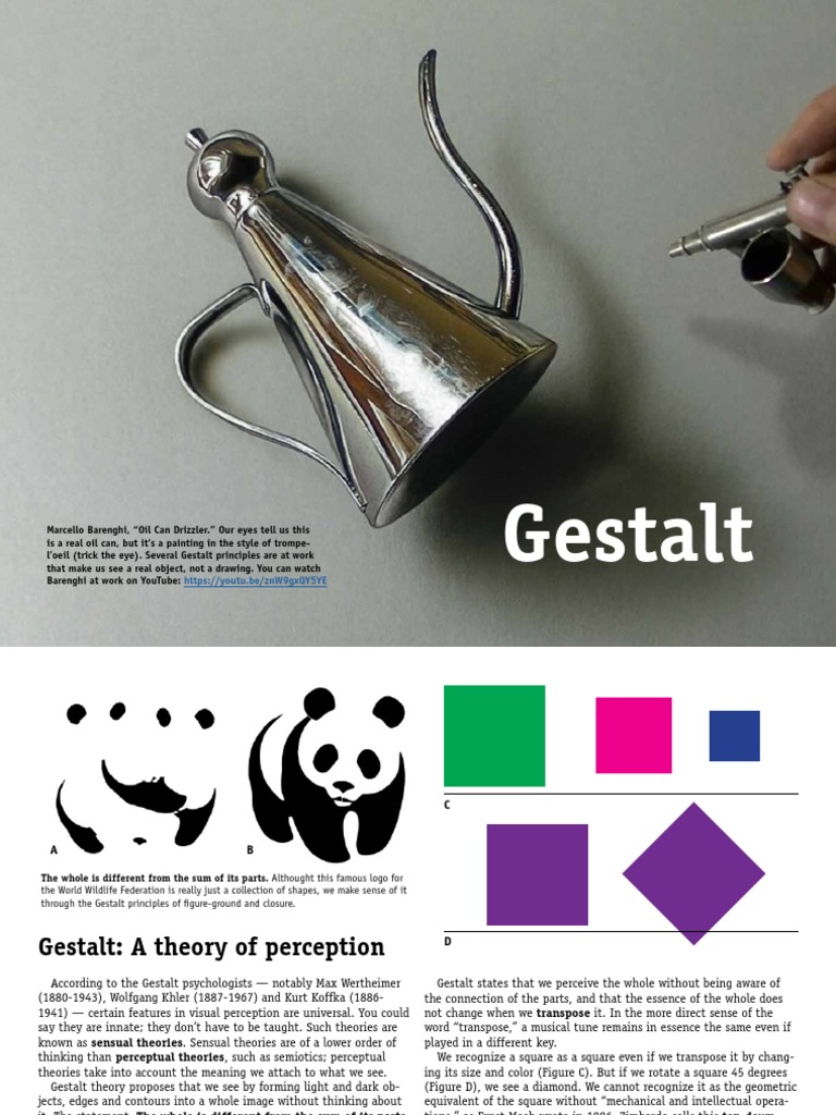 Gestalt PDF | PDF | Perception | Neuropsychological Assessment