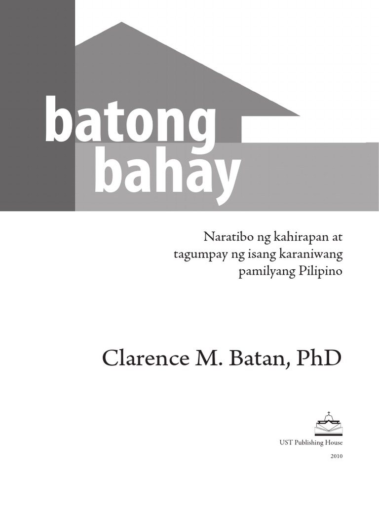 Batong Bahay Ebook Pages 1 To 30 PDF | PDF
