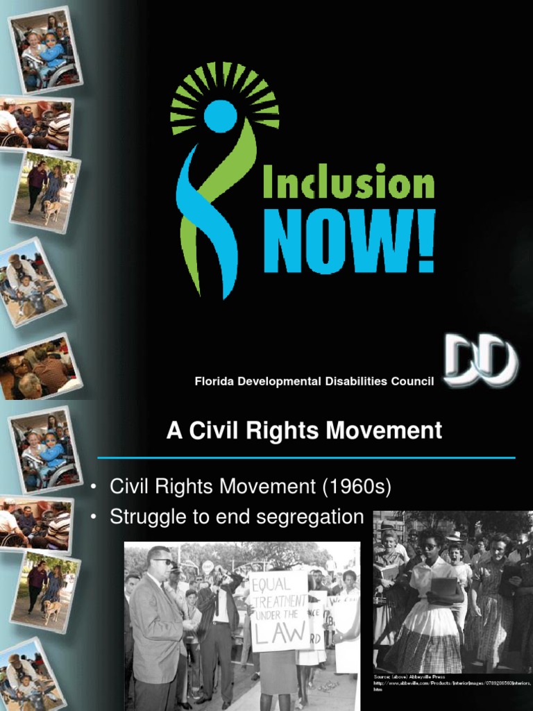 LESSON 3 History of Inclusion | PDF | Inclusion (Education) | Disability