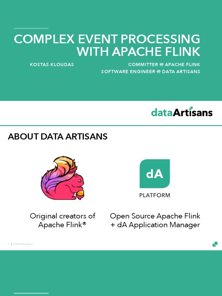 Complex Event Processing With Apache Flink Presentation | PDF | Systems Science | Areas Of ...
