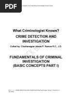 Fundamentals of Criminal Investigation | PDF | Miranda Warning | Crime ...