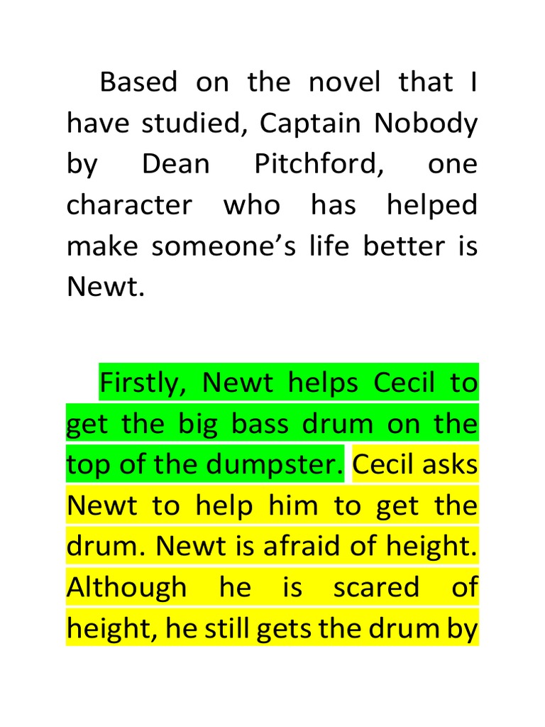 Captain Nobody | PDF