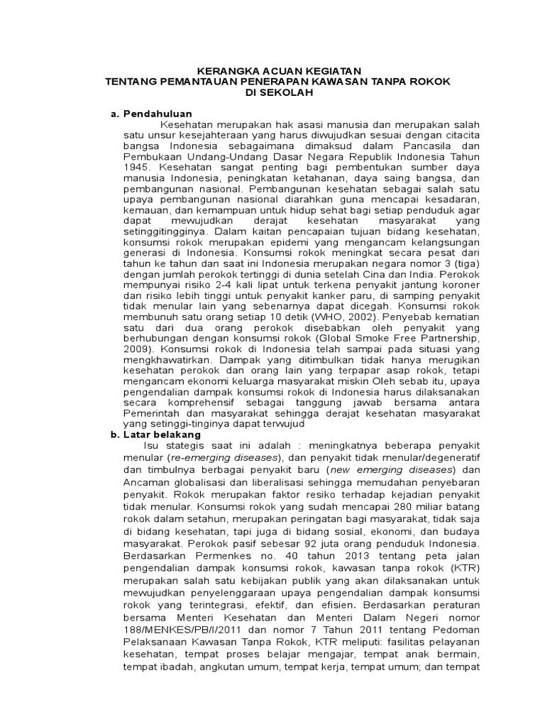 Kak Penerapan KTR | PDF