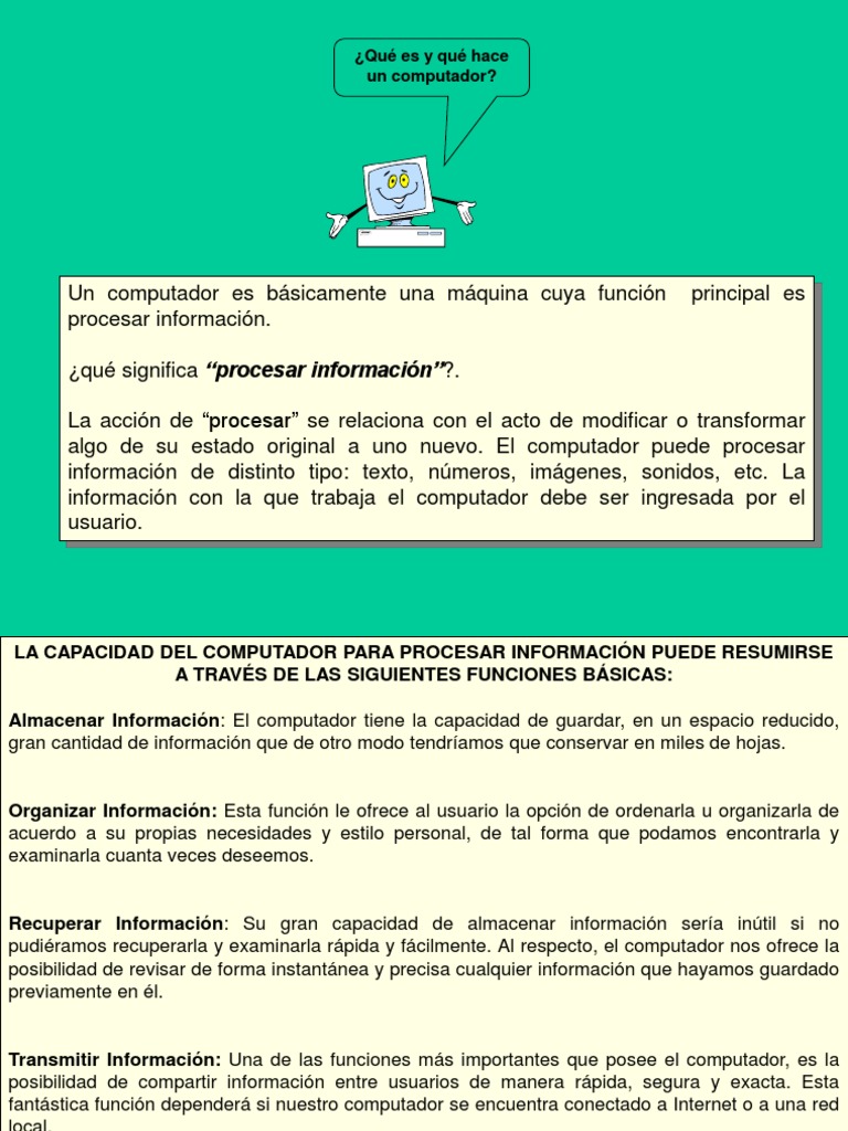 Conceptos Hardware y Software | PDF | Hardware de la computadora | Point and Click