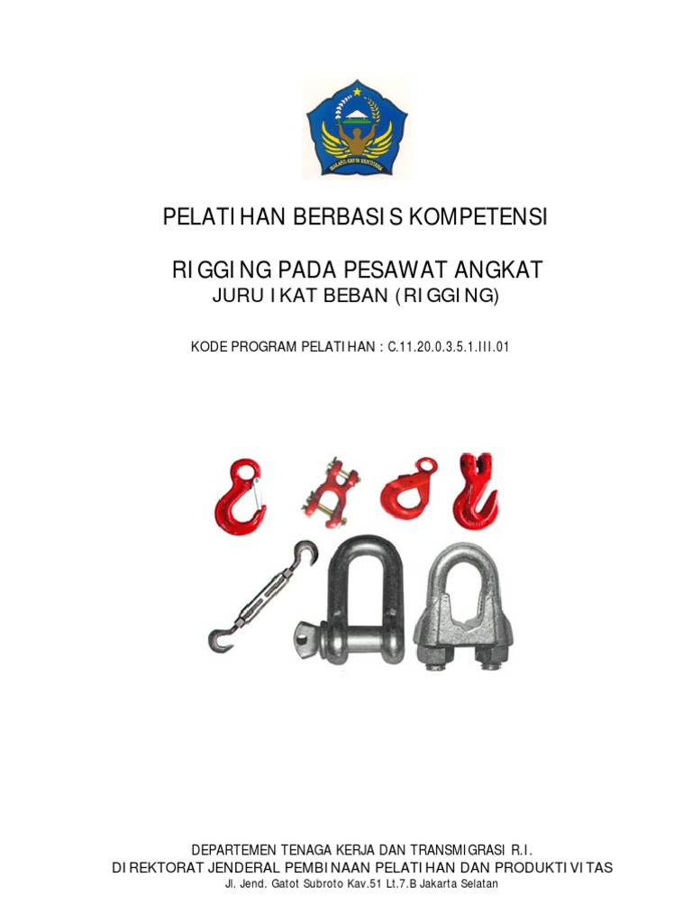 Pelatihan Rigging Juru Ikat Beban | PDF