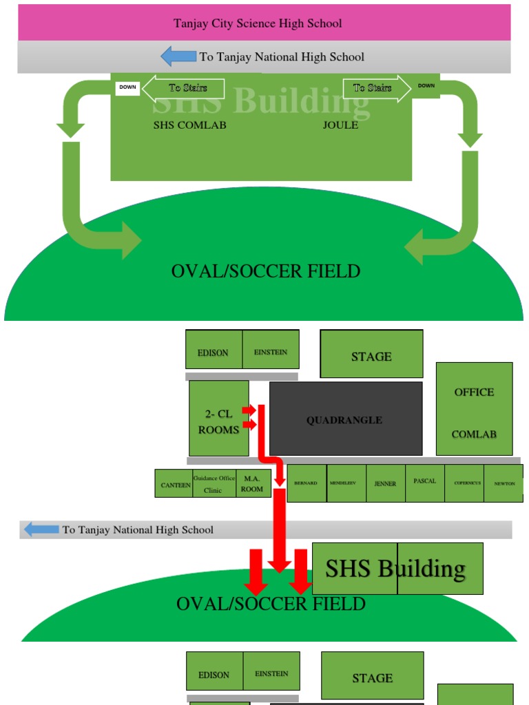 Tanjay High School Campus Map | PDF