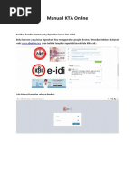 Panduan Akun KTA Online IBI Ciamis | PDF