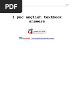 1st Puc English Notes by Ehthashamuddin. J. Sheikh | PDF | Elephant | Lion