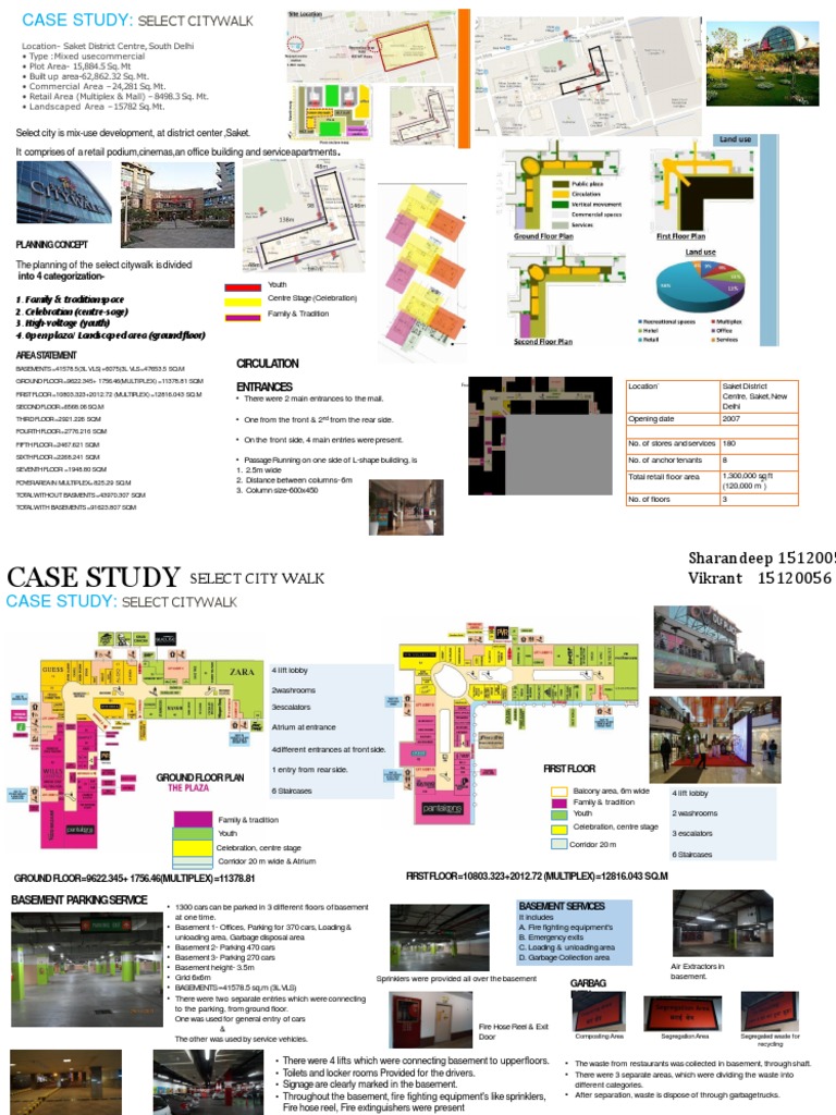 Case Study of Building | PDF | Basement | Retail