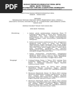 Rancangan Perdes - RKP Desa 2026 | PDF