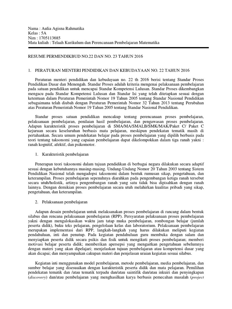 Aulia Agisna R - Tugas Resume - 2 | PDF