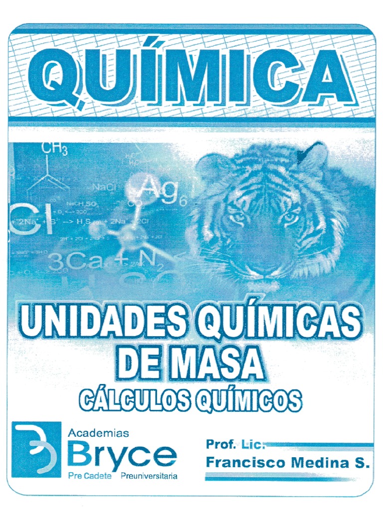 Unidad.e.s.quimicas - de Masa.y.calculos - Quimicos | PDF | Mole (Unidad) | Oxígeno