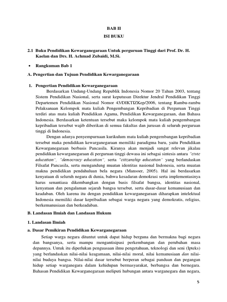 Bab 2 (Isi Buku) | PDF