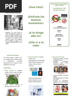 Triptico Adicciones | PDF | Drogas | Cannabis (Droga)