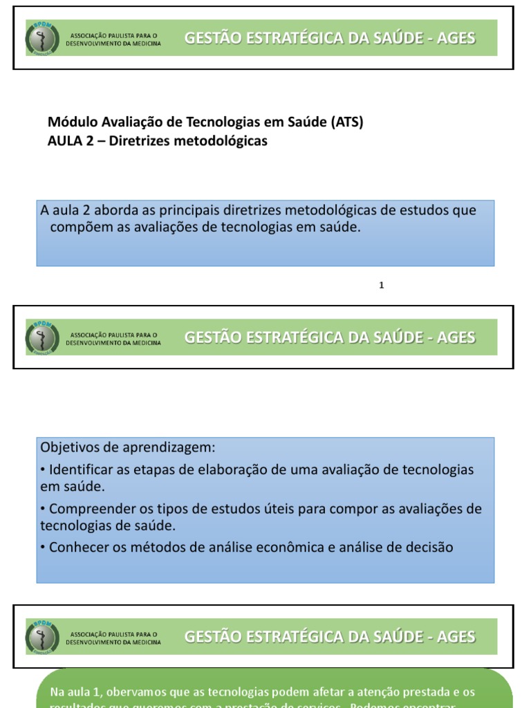 Módulo ATS Aula 2 | PDF | Economia | Gestão estratégica