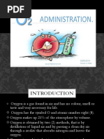 Administering Oxygen with Briggs T-Piece | PDF | Oxygen | Aerosol
