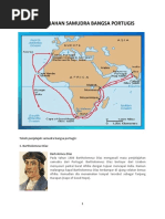 Rute Penjelajahan Samudra Bangsa Portugis | PDF