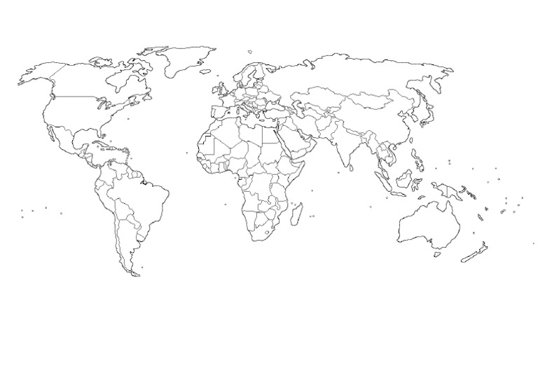 Peta Dunia Kosong | PDF