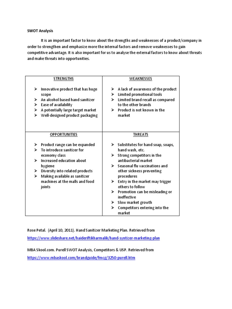 SWOT Analysis | PDF
