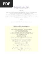 Sample Prayer For Intramurals | PDF