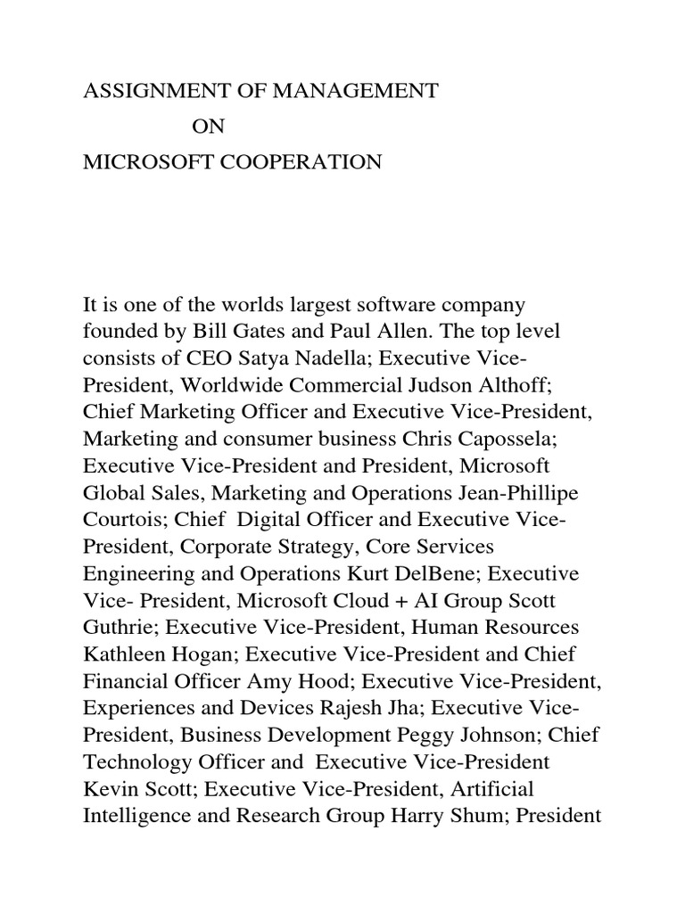 Structure | PDF | Organizational Structure | Microsoft