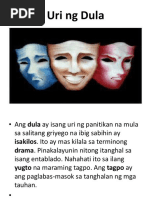 Week 9. 1. Dula Sangkap at Elemento NG Dula | PDF