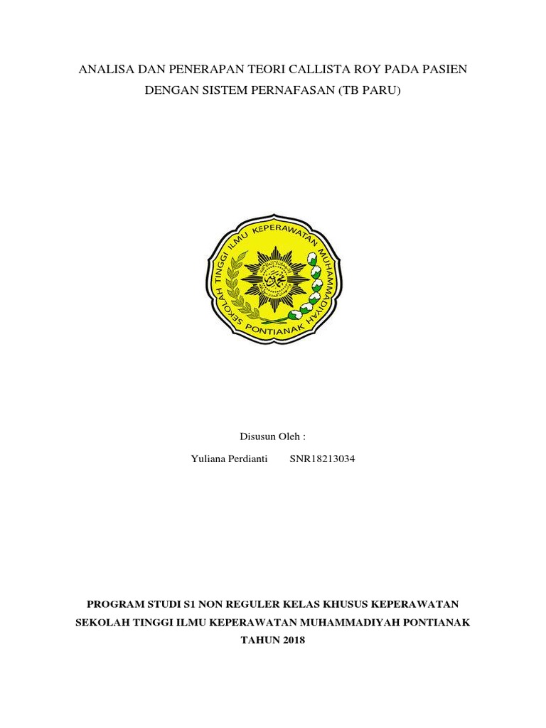 Penerapan Teori Roy pada TB Paru | PDF