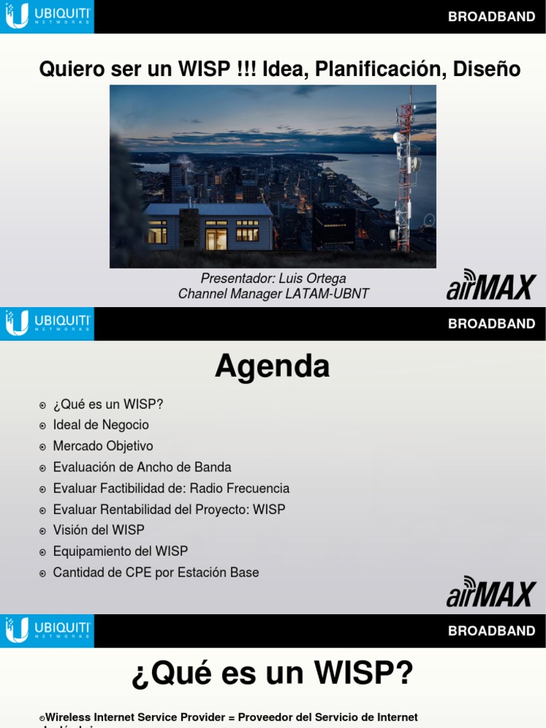 Guía Completa para Iniciar un WISP | PDF | Proveedor de servicios de Internet | Internet