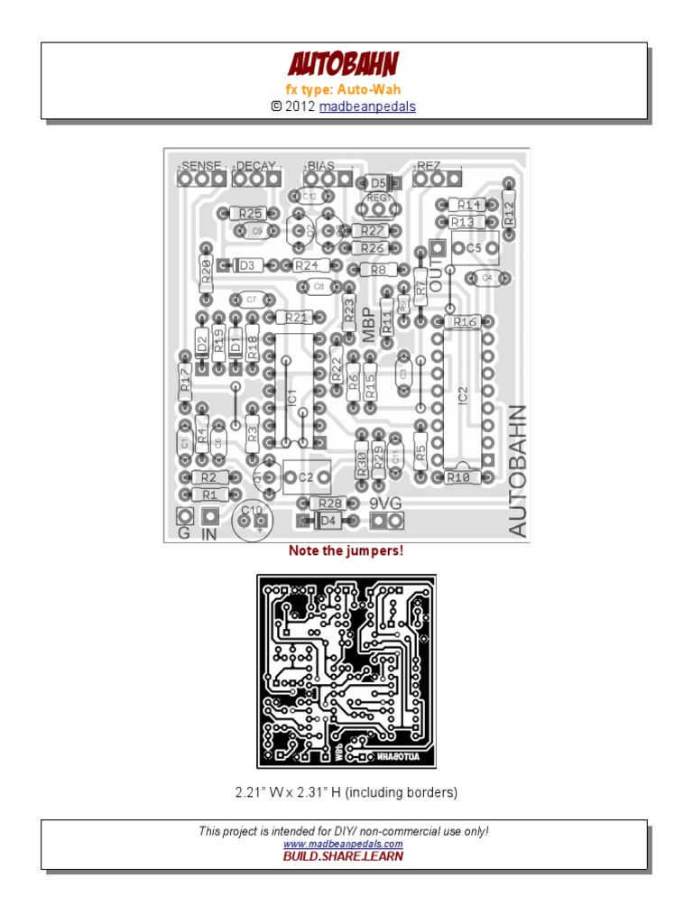 Autobahn: FX Type: Auto-Wah | PDF