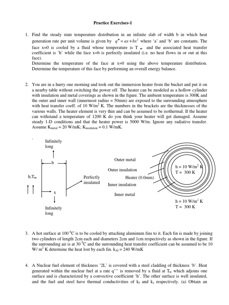Assignment 1 | PDF | Thermal Insulation | Thermal Conductivity