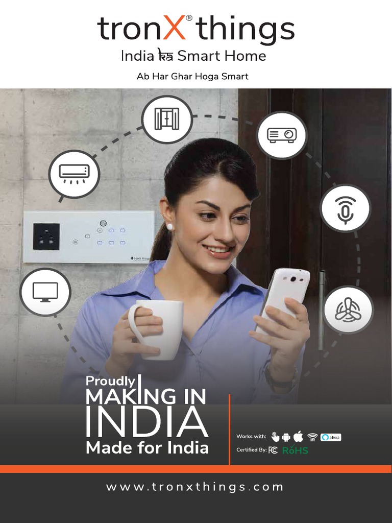 TronX Brochure Home Automation | PDF