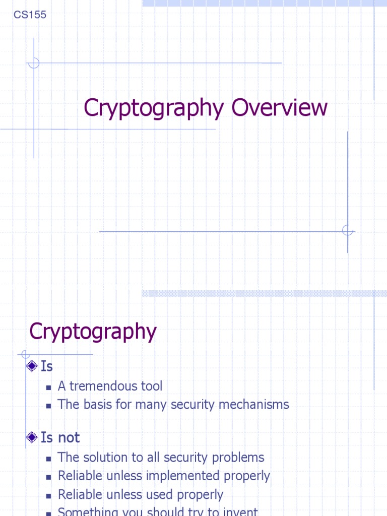07 Crypto | PDF | Key (Cryptography) | Cryptography