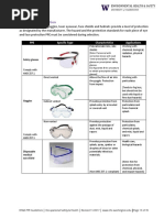 PPE Matrix | PDF | Personal Protective Equipment | Building Materials