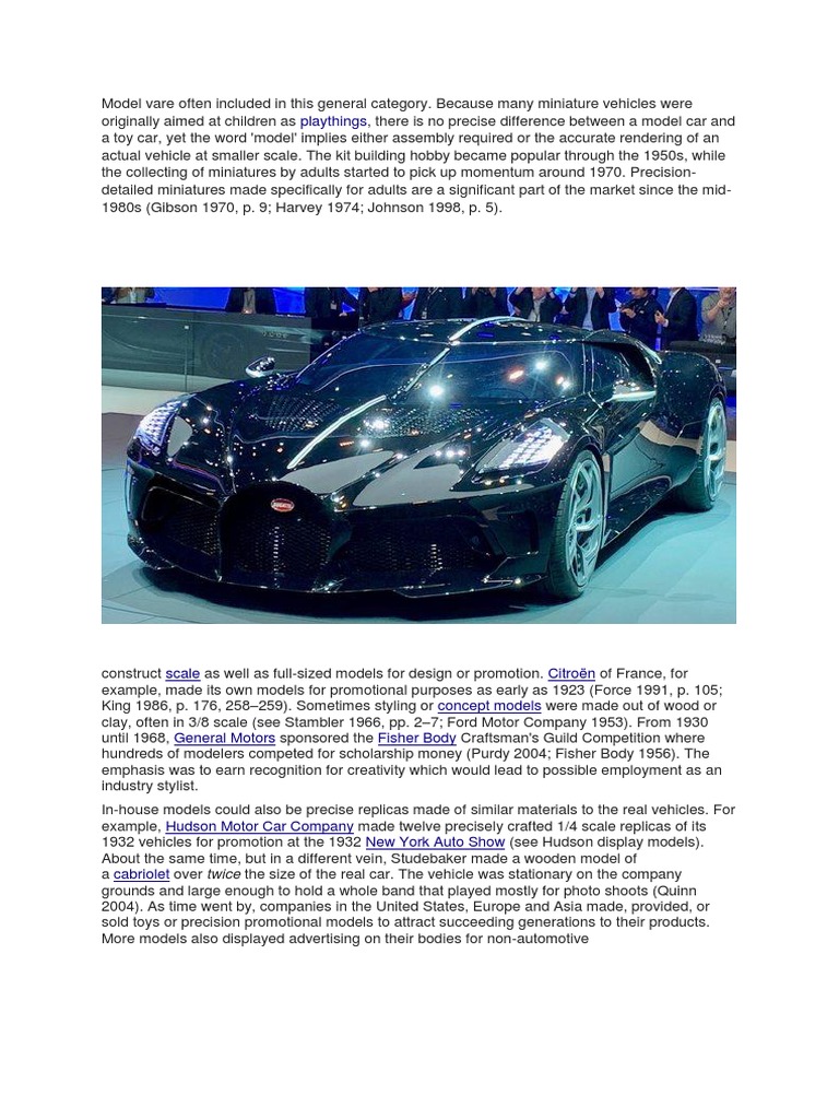 Car Model Explanation With Criteria | PDF | Hobbies | Scientific Modeling