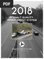 Asphalt Quality Control Plan | PDF | Road Surface | Calibration