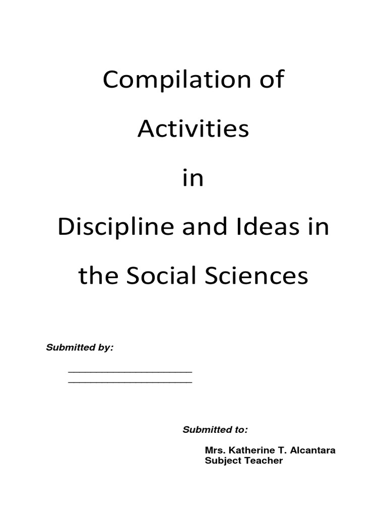 Diss Activity Sheets | PDF | Social Science | Job Interview