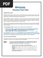 Hazardous Waste Storage Area Weekly Inspection Checklist | PDF