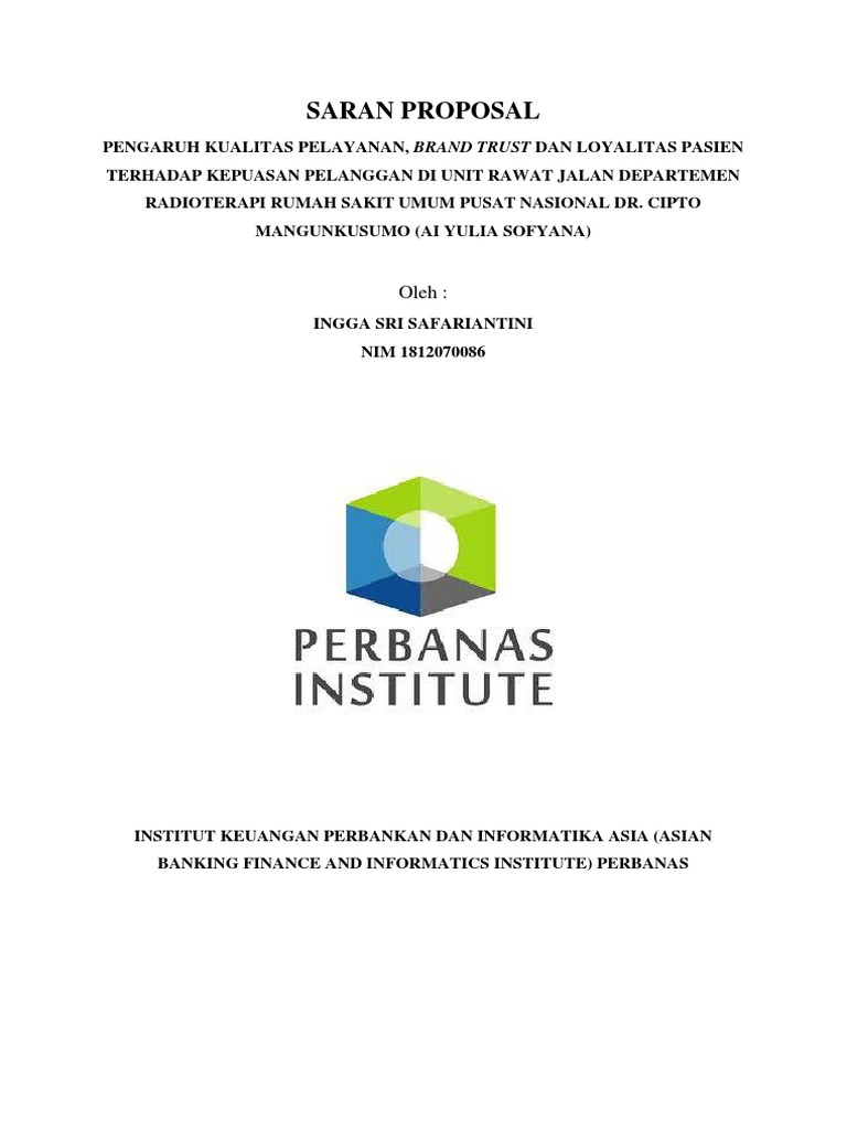 Saran Proposal | PDF