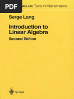 Algebra - Serge Lang PDF | PDF