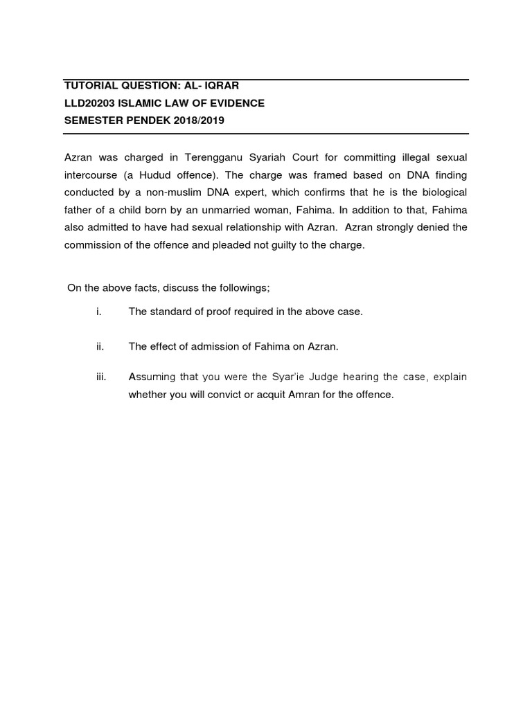 Tutorial Question Iloe | PDF