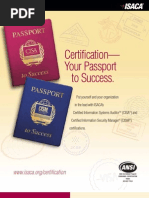 ISACA CISA Certificate | PDF