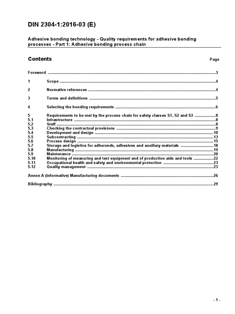 Din 2304-12016-03 (E) | PDF | Engineering | Business