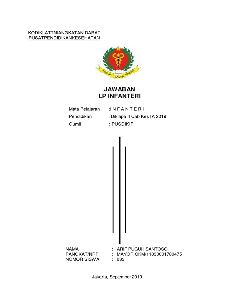 Fungsi dan Tugas Infanteri TNI AD | PDF