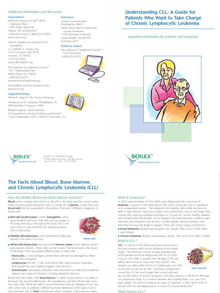 Understanding CLL: A Guide For Patients Who Want To Take Charge of ...