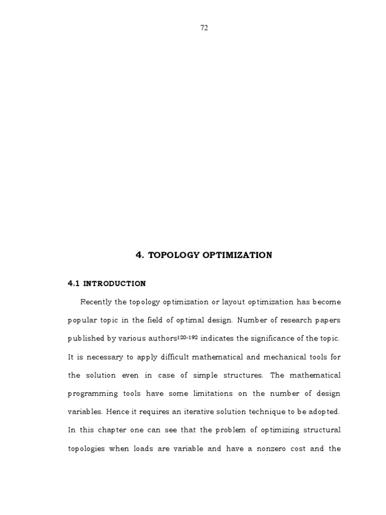 Topology Optimization | PDF | Mathematical Optimization | Linear Elasticity
