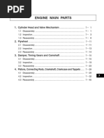 Toyota Forklift Engine 1dz II Model Service Repair Manual | PDF