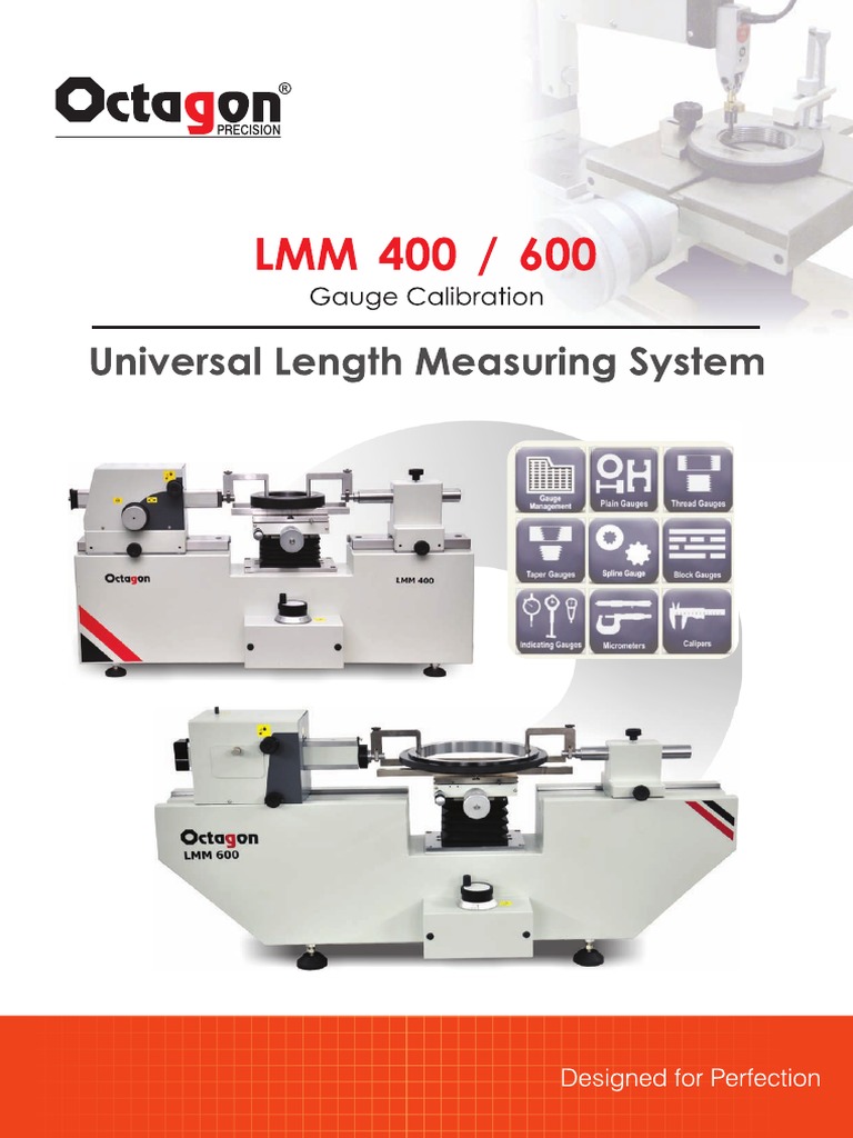 Universal Length Measuring Machine - LMM 400 LMM 600 | PDF